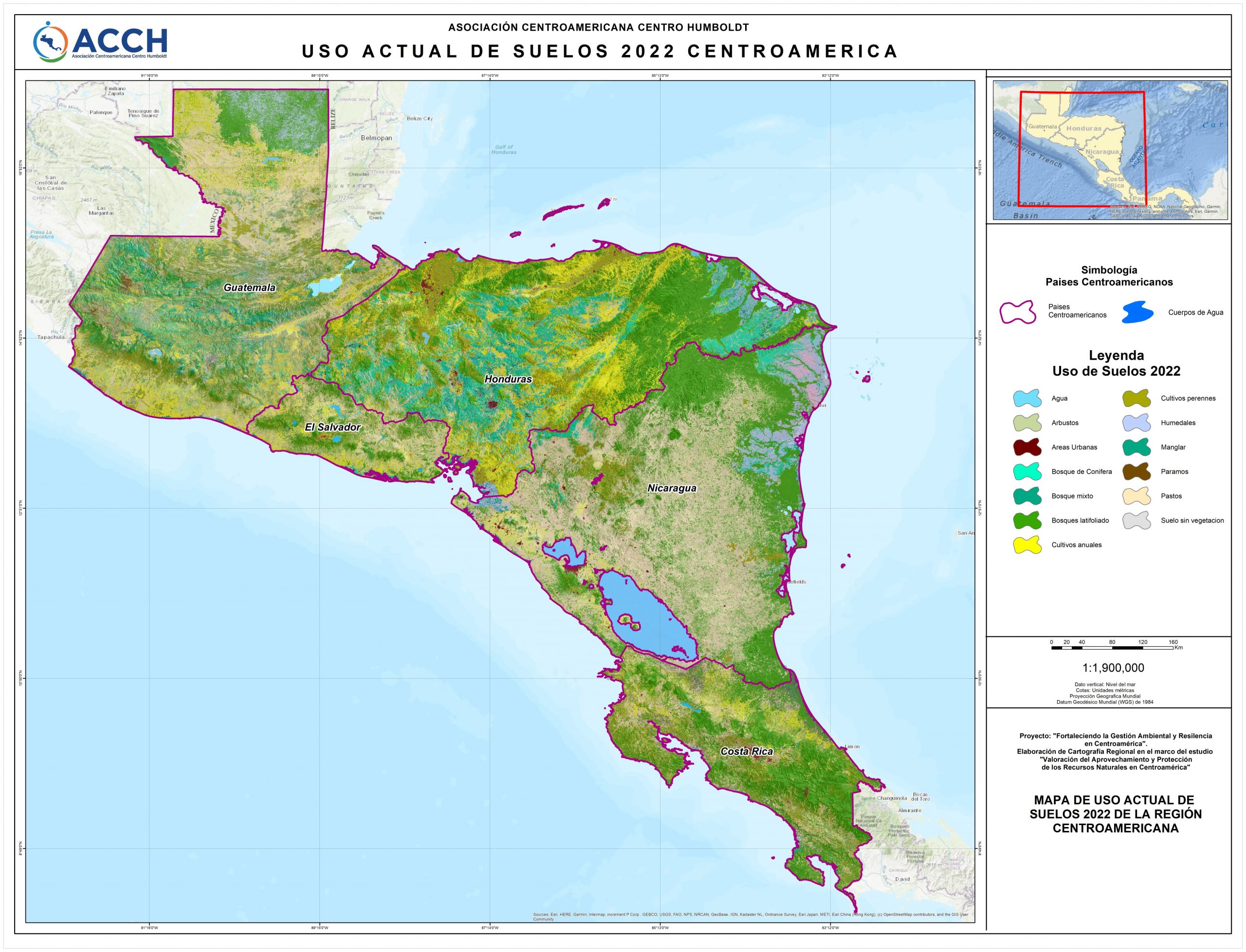 Capítulo 2: Transformación de usos de suelo en Centroamérica (Periodo ...